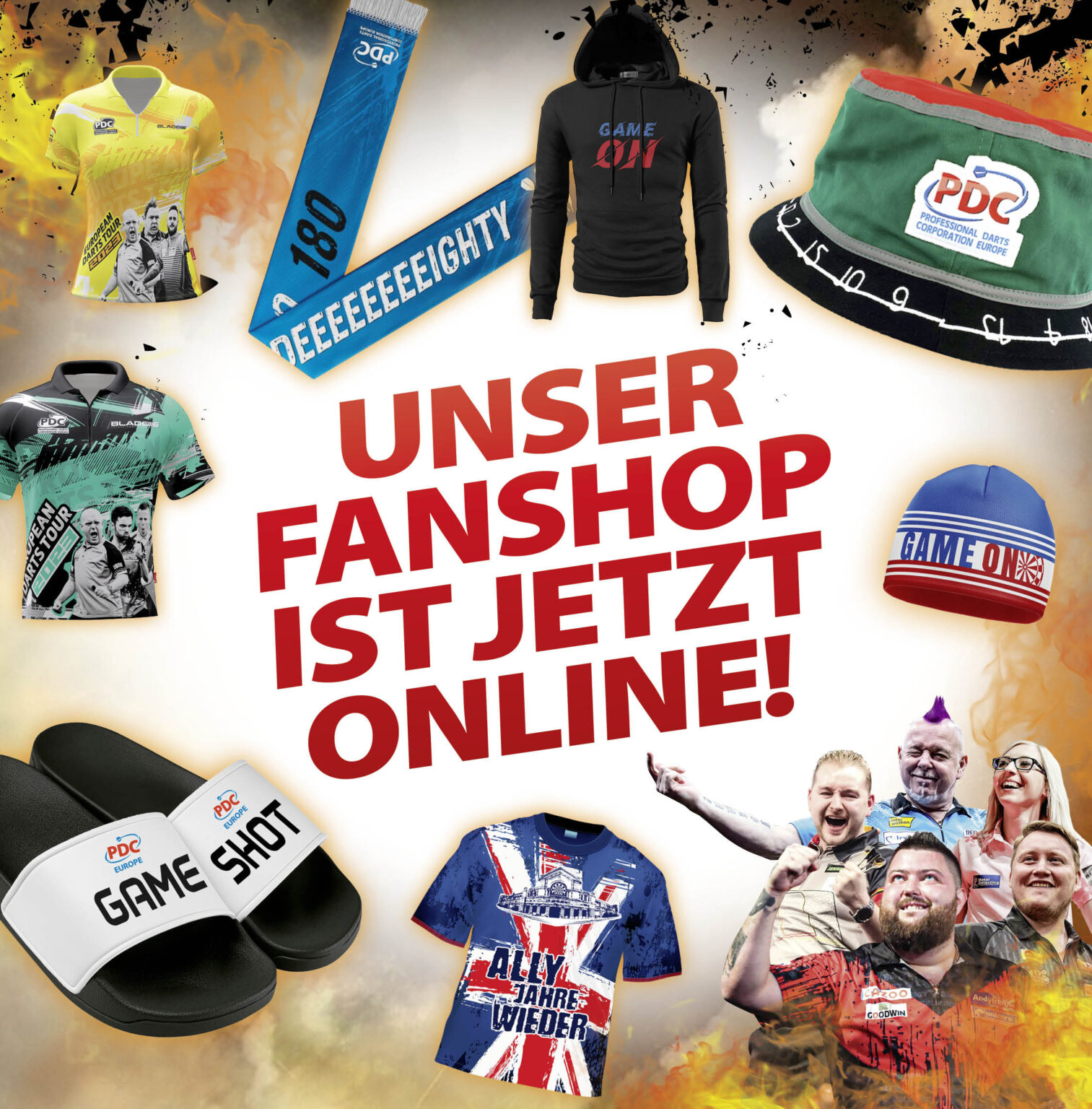 Unser neuer Fanshop ist online | PDC Europe