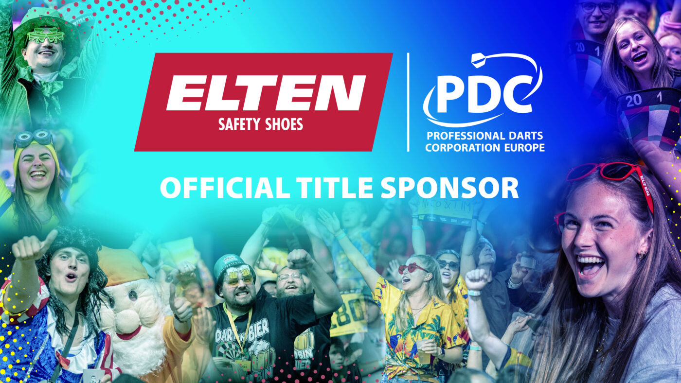 PDC Europe presents ELTEN Safety Shoes as new main sponsor