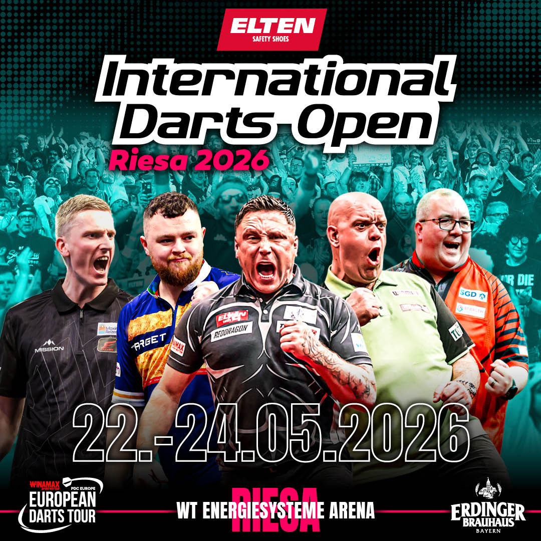 Elten Safety Shoes International Darts Open 2026 | PDC Europe